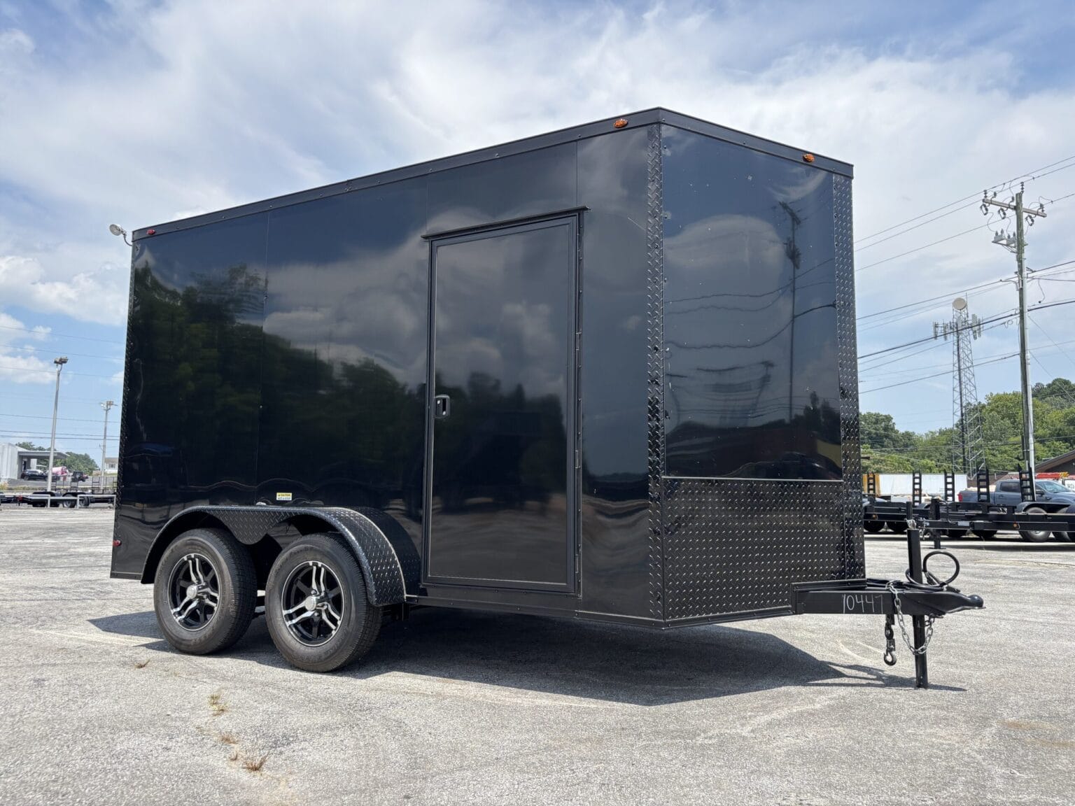 7 x 12 Tandem Axle Enclosed Trailer - Down Home Trailer Sales