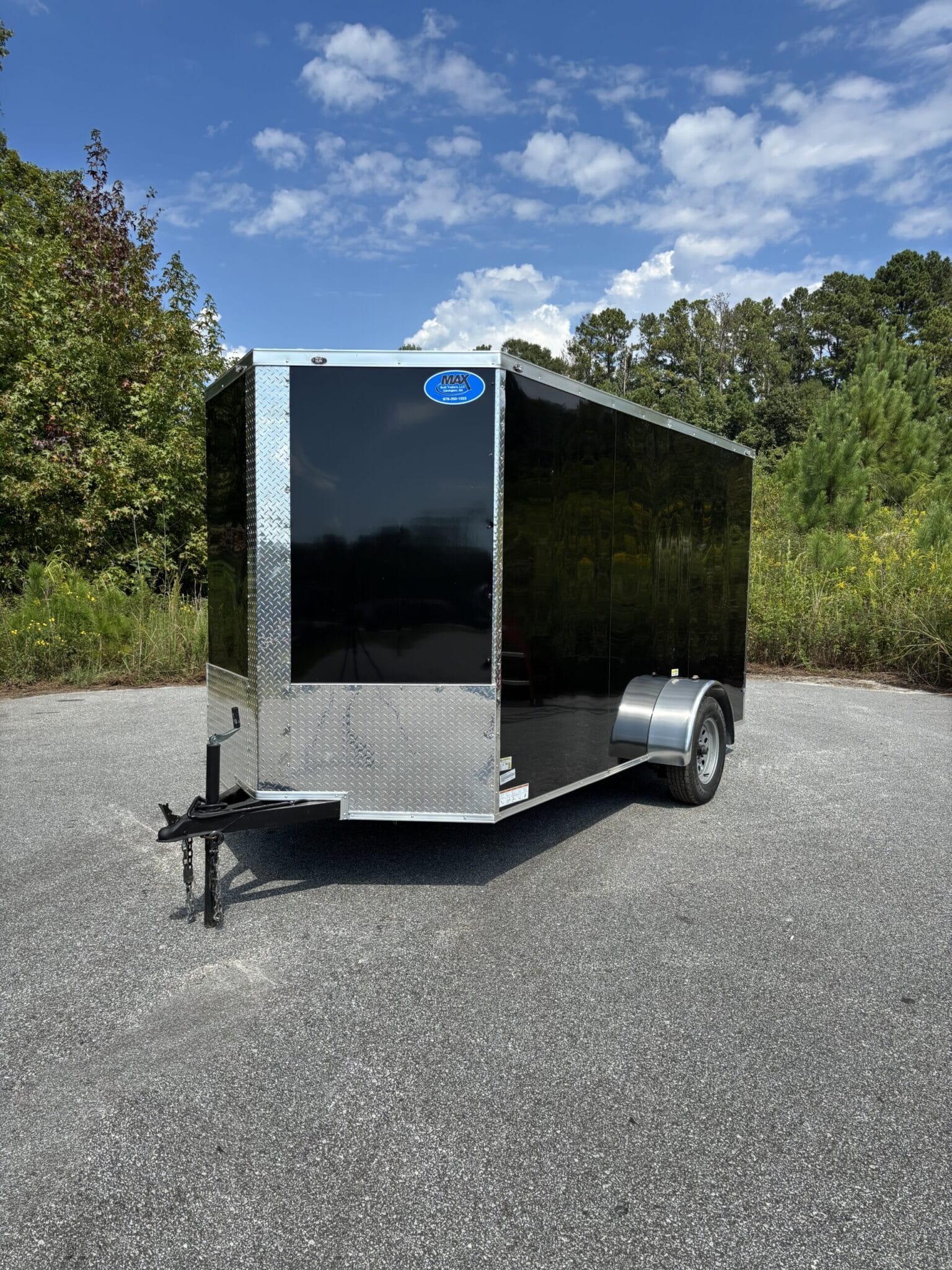 Single Axle Enclosed Trailer - Down Home Trailer Sales