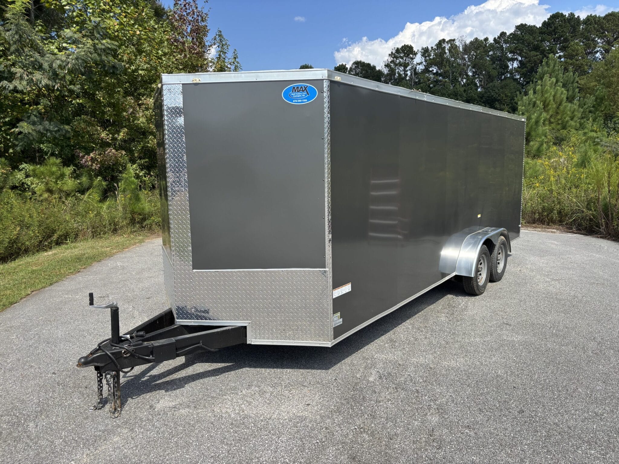 Tandem Axle Enclosed Trailer - Down Home Trailer Sales