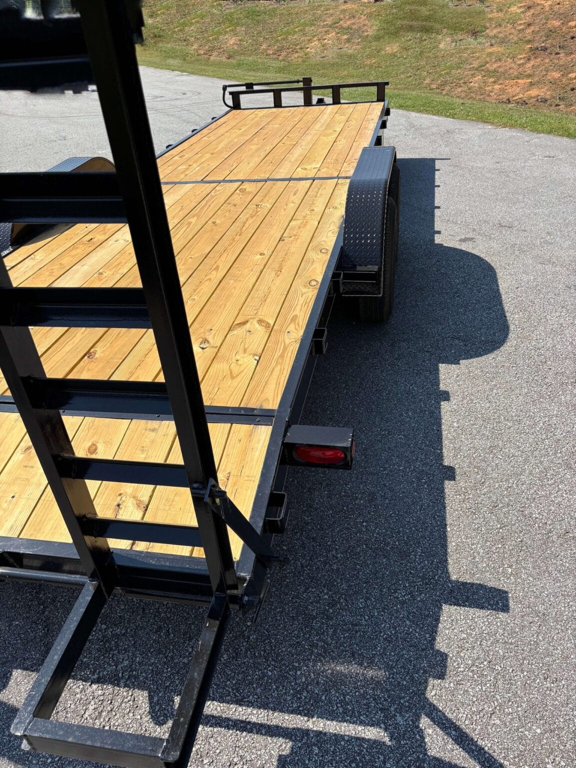 Equipment Trailer with Wood Deck - Down Home Trailer Sales