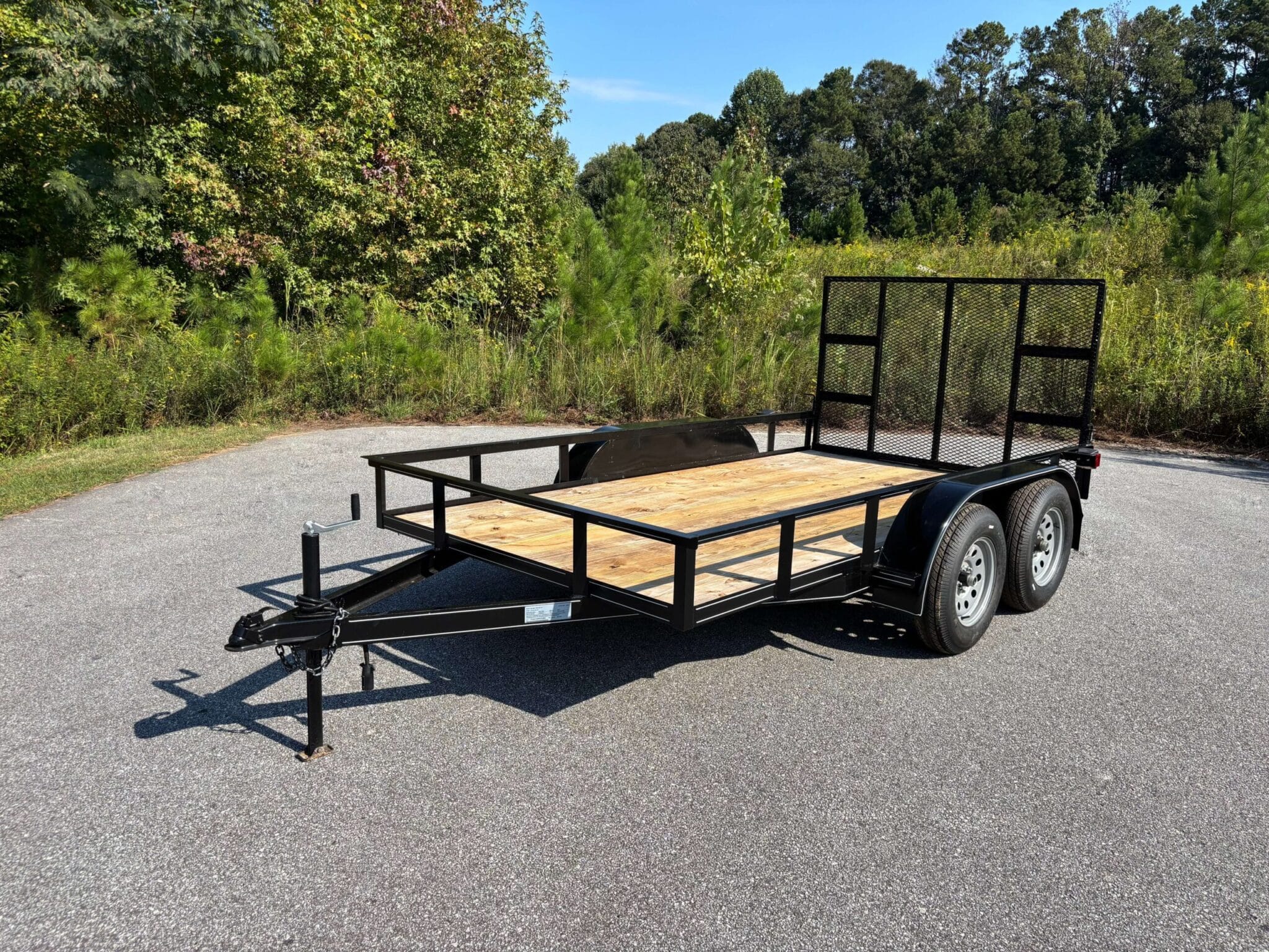 Tandem Axle Utility Trailer - Down Home Trailer Sales